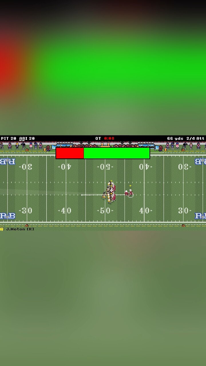 66 yard field goal for the win!!