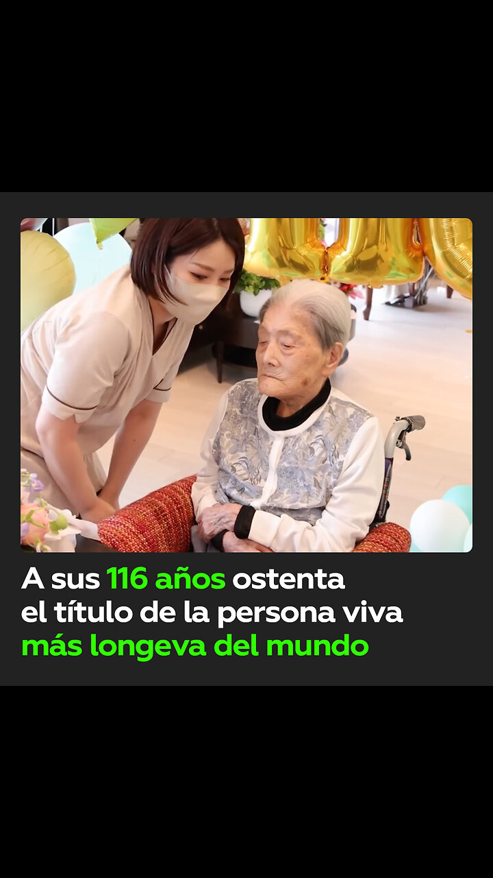 Japonesa de 116 años es la persona viva más longeva del mundo