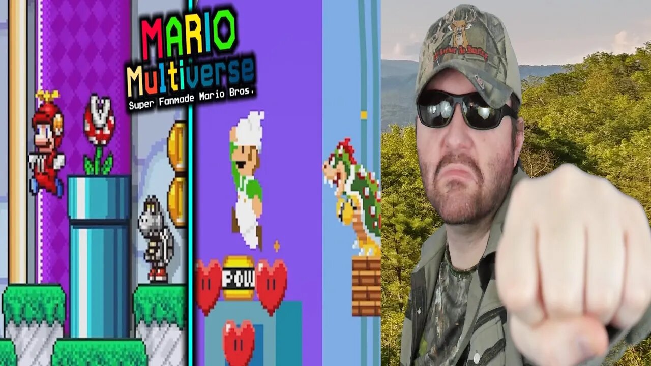 Mario Multiverse Has Some Amazing Levels! (BGS) REACTION!!! (BBT)