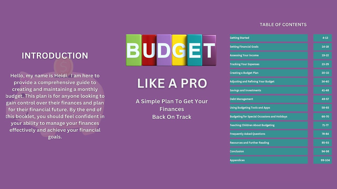Budget Like A Pro Complete Budgeting Bundle