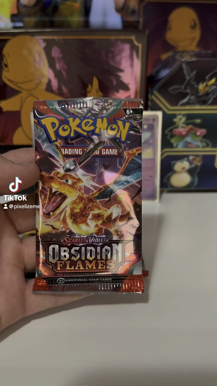 Pokemon Obsidian Flames Packs - Special Illustration Rare Charizard EX?