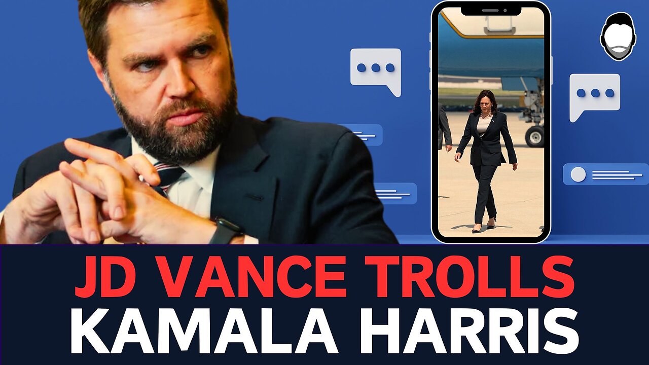 JD Vance TROLLS Kamala Harris Over Media SILENCE