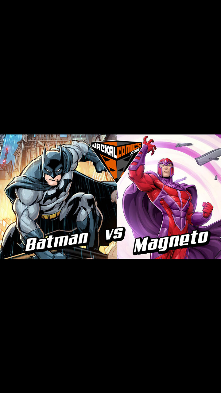 BATMAN Vs. MAGNETO - Comic Book Battles: Who Would Win In A Fight?