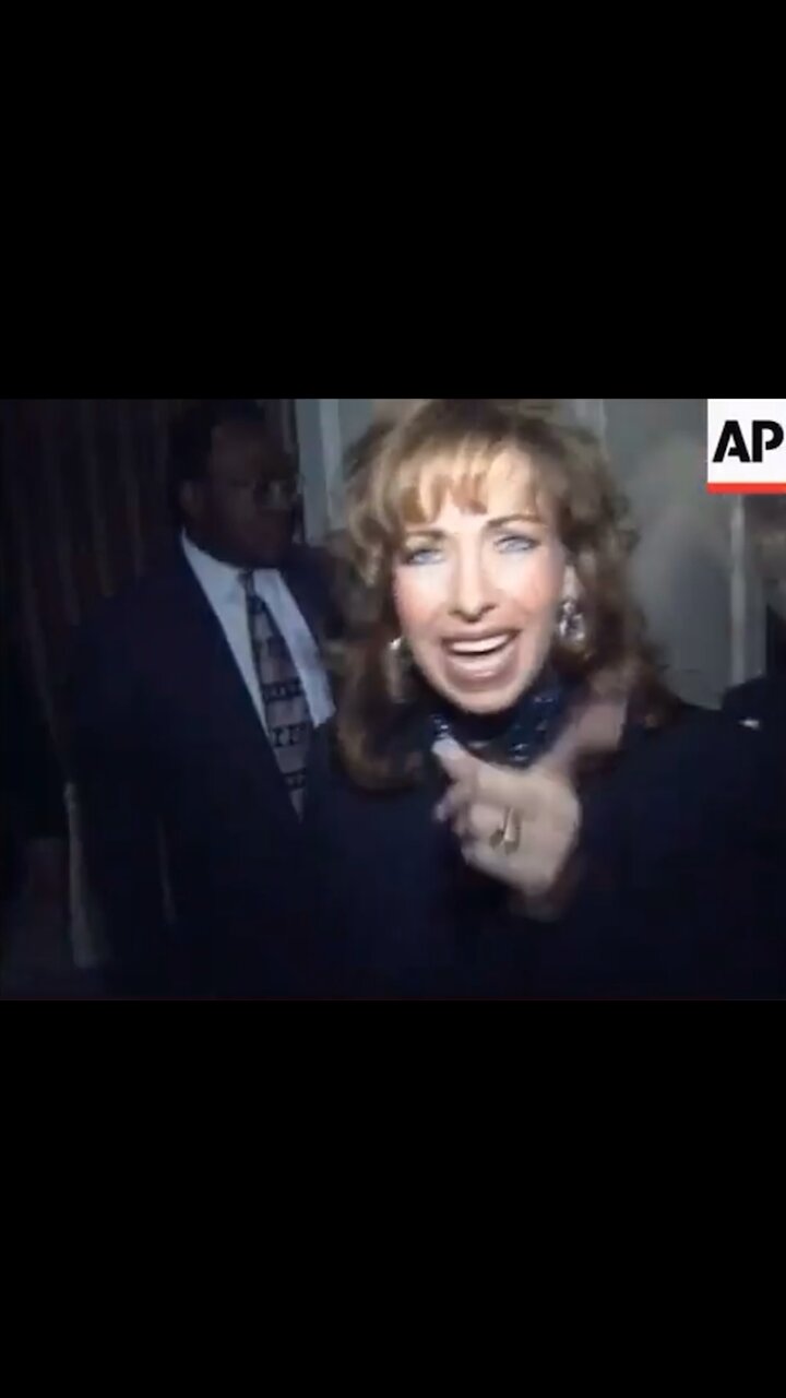 Paula Jones receiving $1 million check