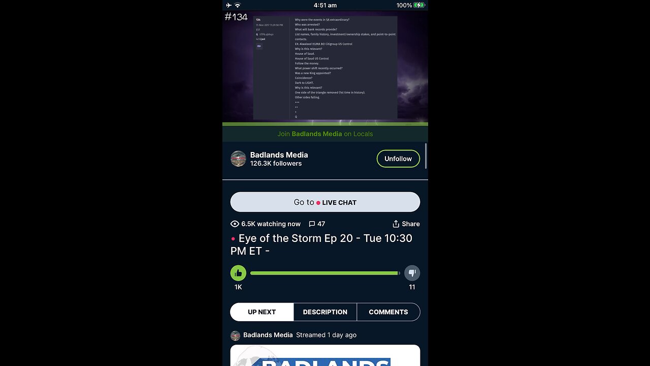 Badland Media 22/03/2023 Q drops explained