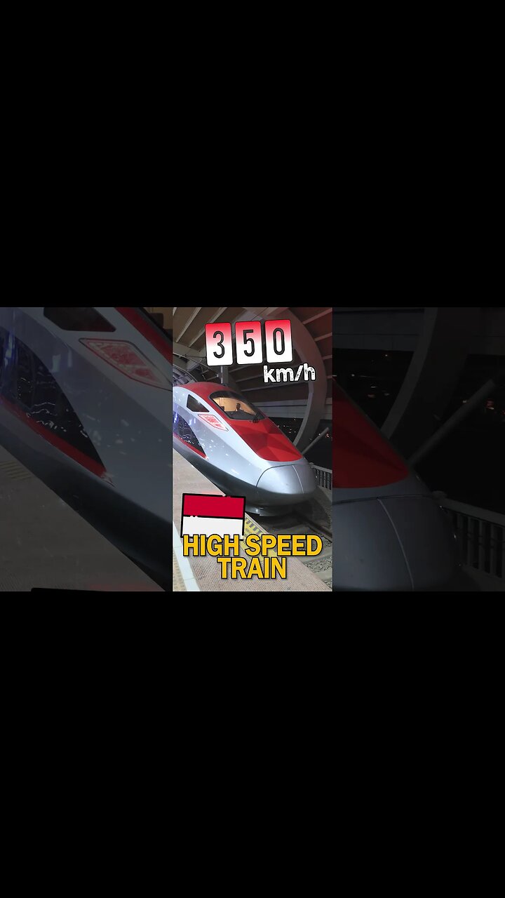 Indonesia's first high-speed train goes #whoosh!