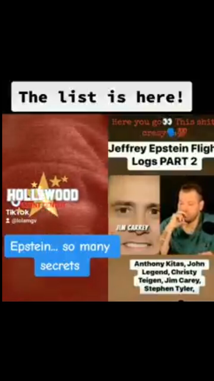 JEFFREY EPSTEIN FLIGHT LOG THE LIST IS HERE