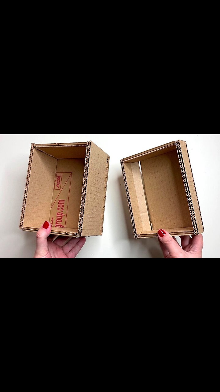 DIY How to make an amazing box | Craft idea from cardboard and paper