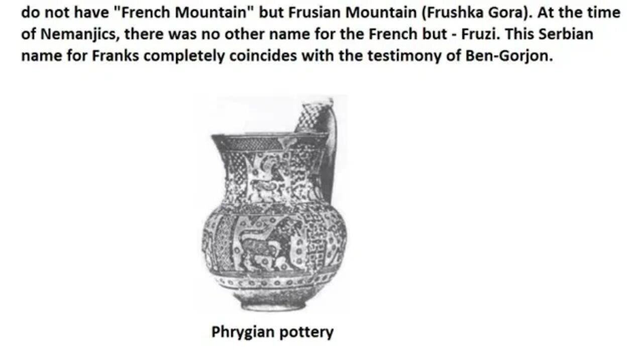 Origins of Nations - Gomer - Phrygia - The land of the Brug tribes in ...
