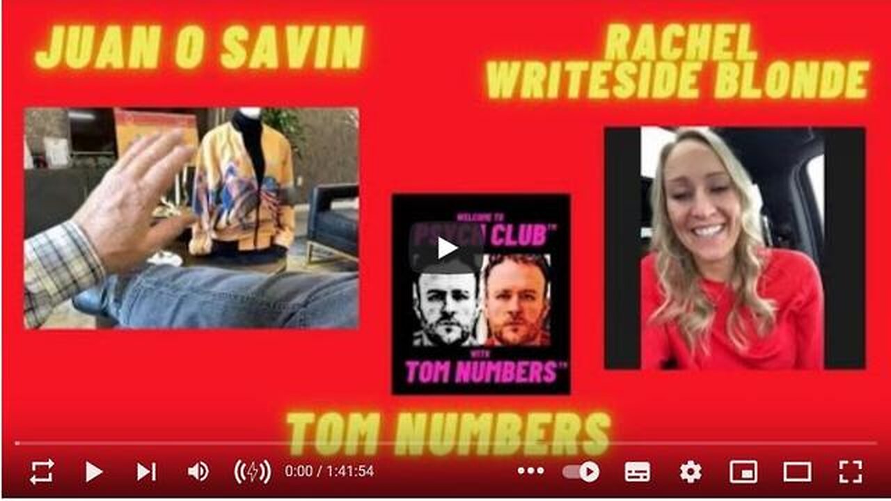 JUAN, TOM NUMBERS & WRITESIDE BLONDE