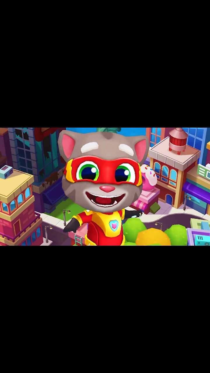 TALKING TOM HERO DASH SAVES THE CITY