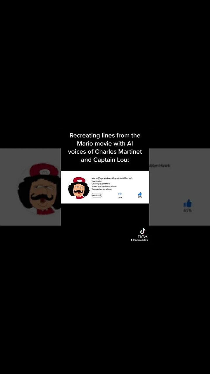 Mario Movie Lines with Charles Martinet and Captain Lou Albano AI ...