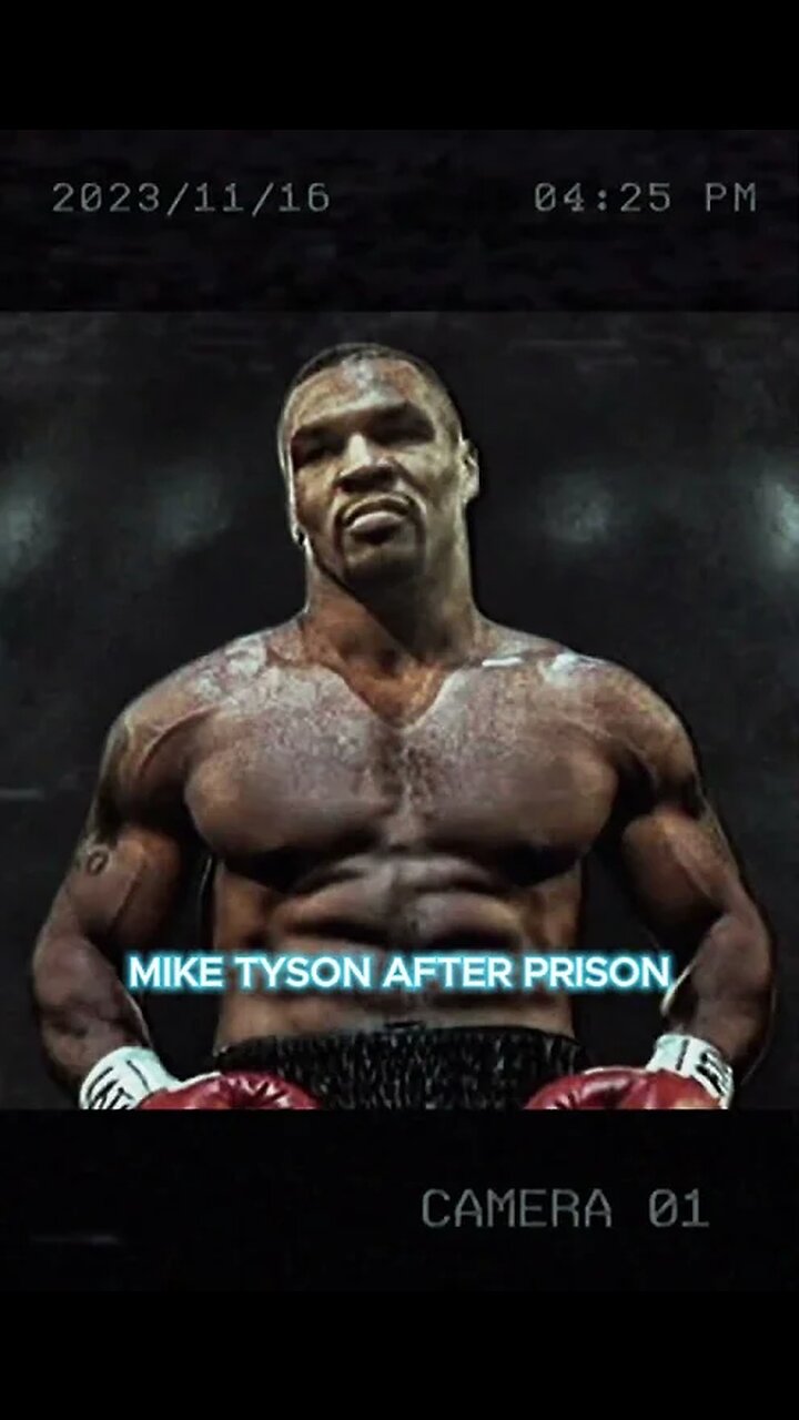 MIKE TYSON BEFORE & AFTER PRISON🥶🥶#shorts