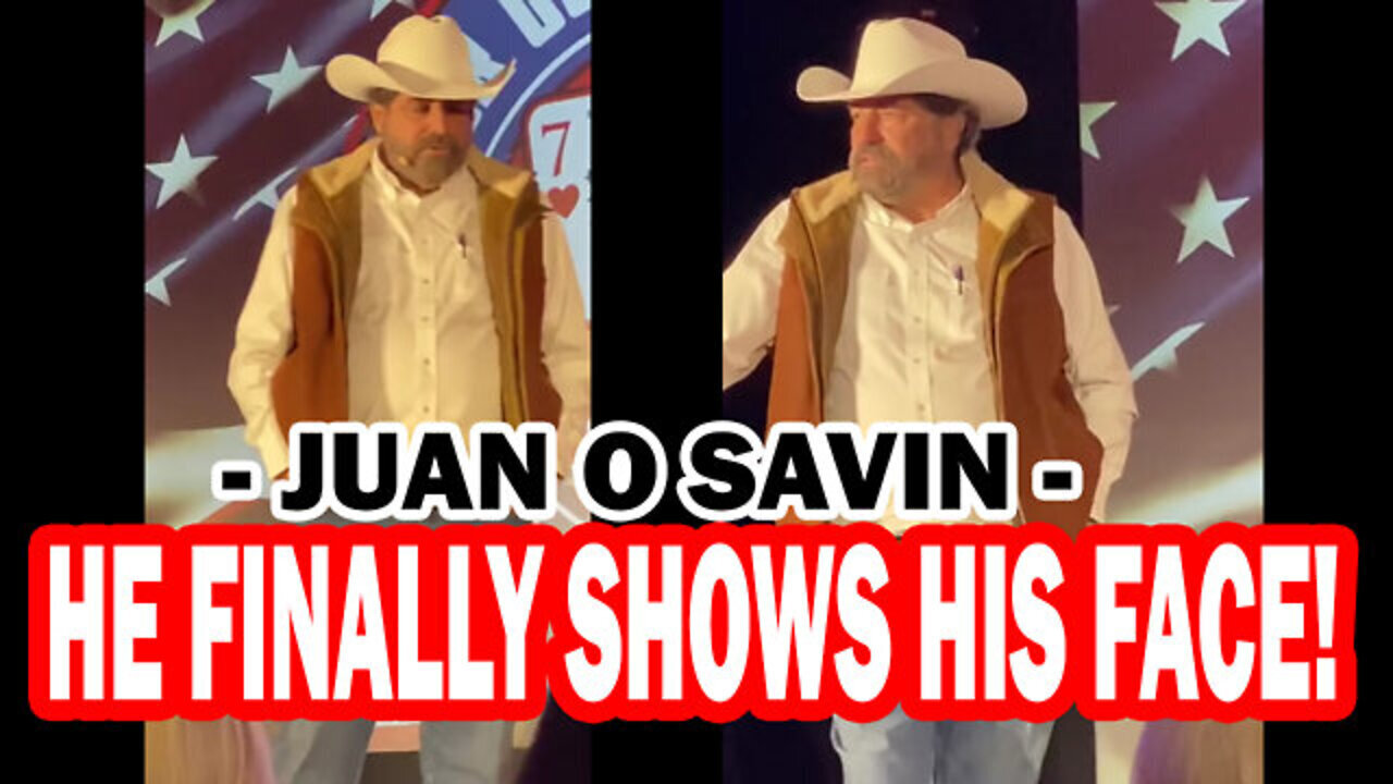 Shocking!!! Juan O Savin He Finally Shows His Face!