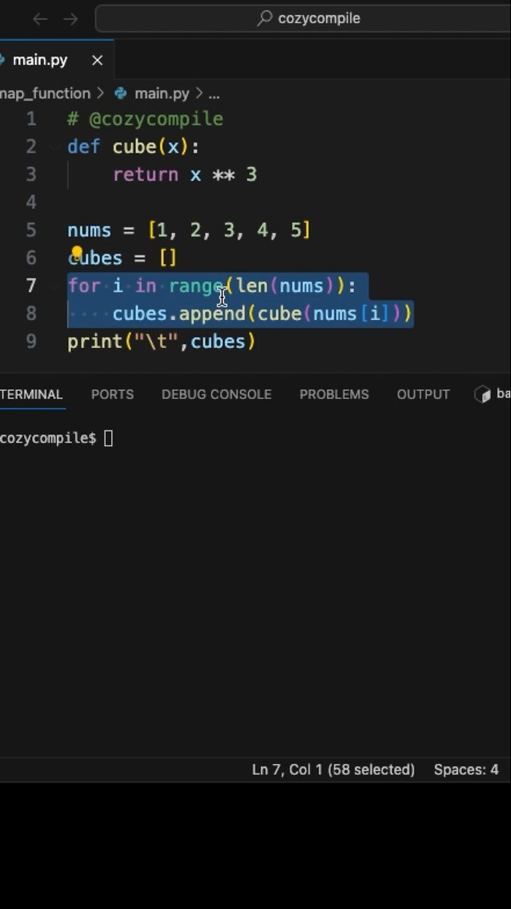 Are you using Pythons map function?