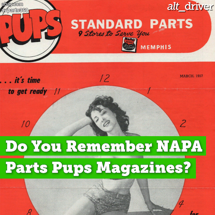 Do You Remember NAPA Parts Pups Magazines?