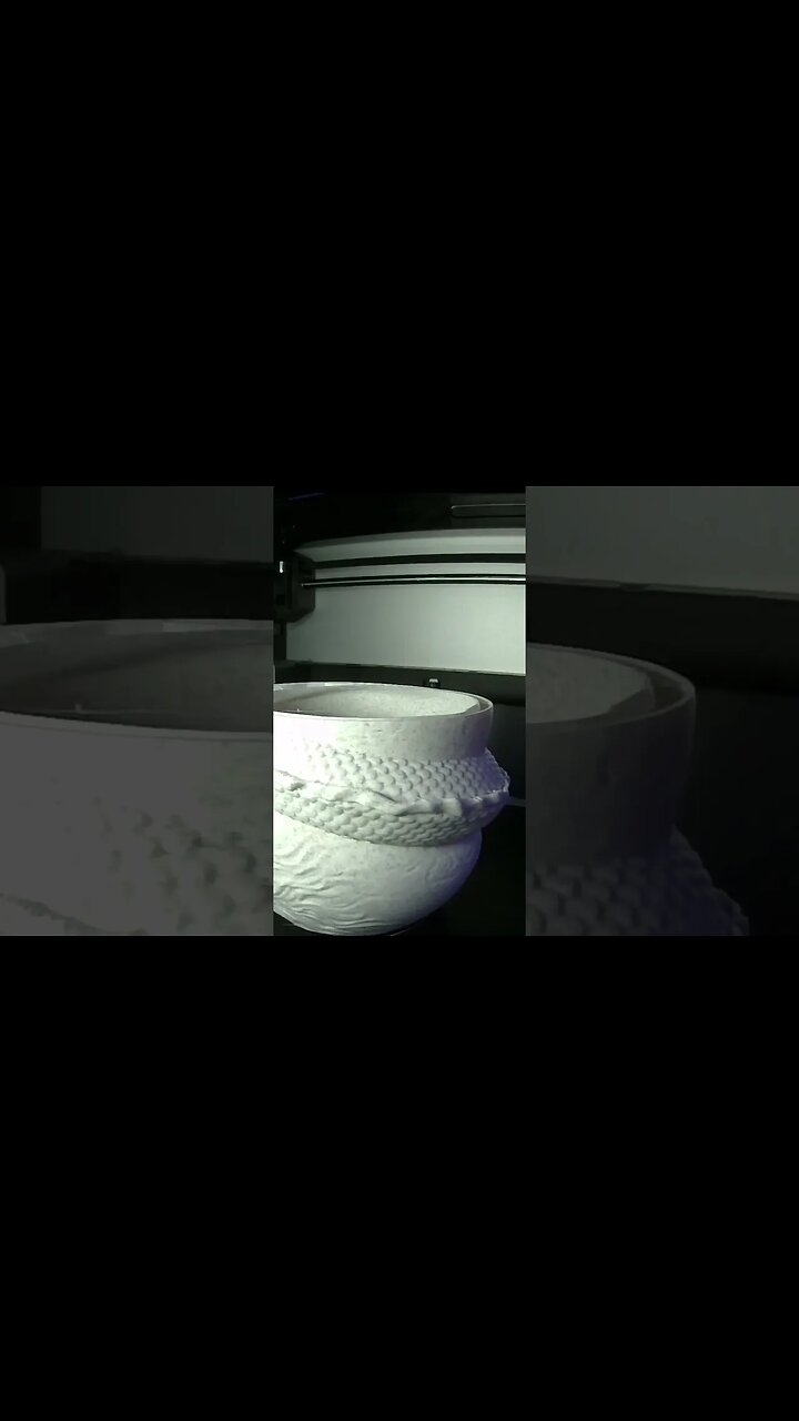 Dragon Vase 3D Print Marble PLA #bambulab