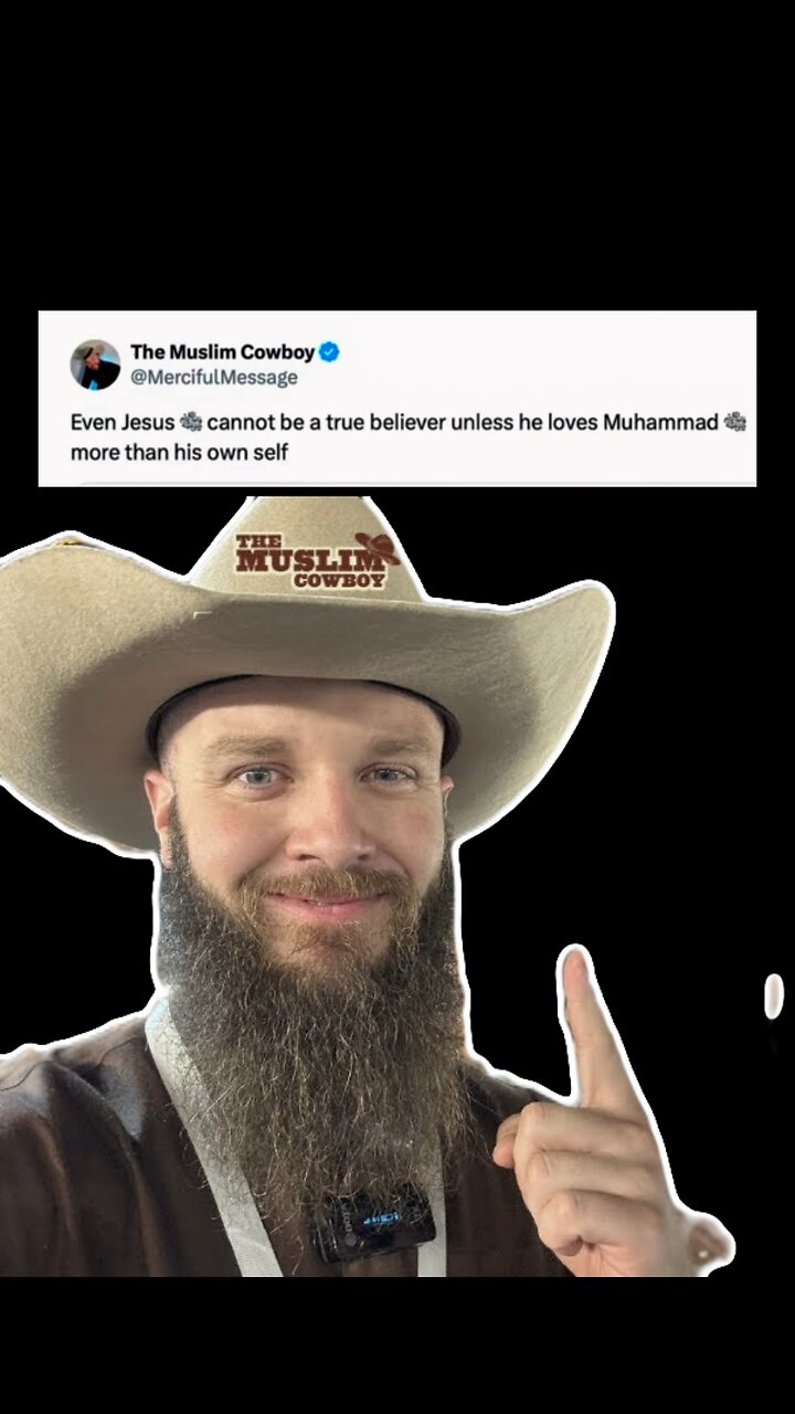 The muslim cowboy is perfect for Islam