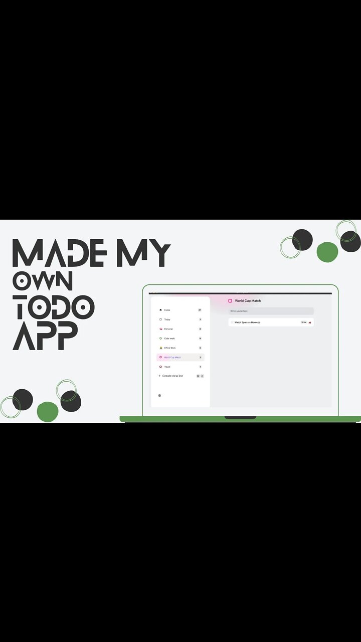 I made my own Todo App | Flutter Tutorial | Flutter Desktop | Cross-platform App