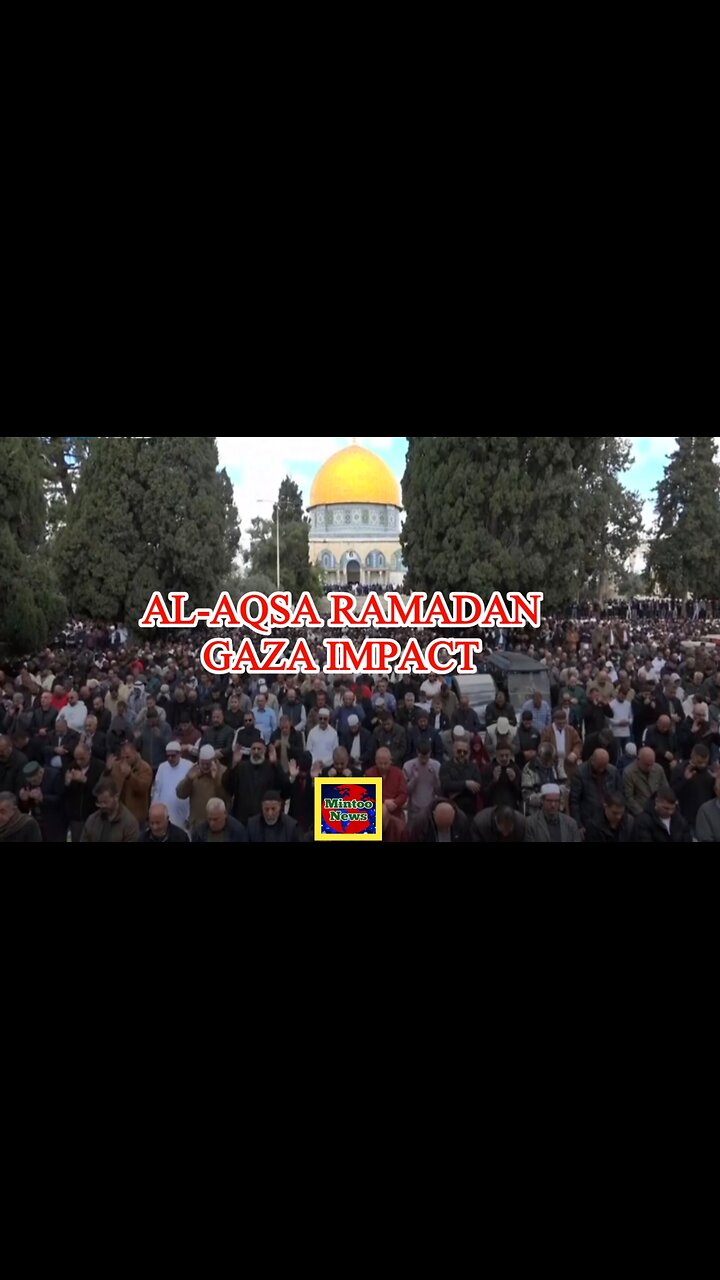 First Ramadan Friday prayers held at Al-Aqsa Mosque
