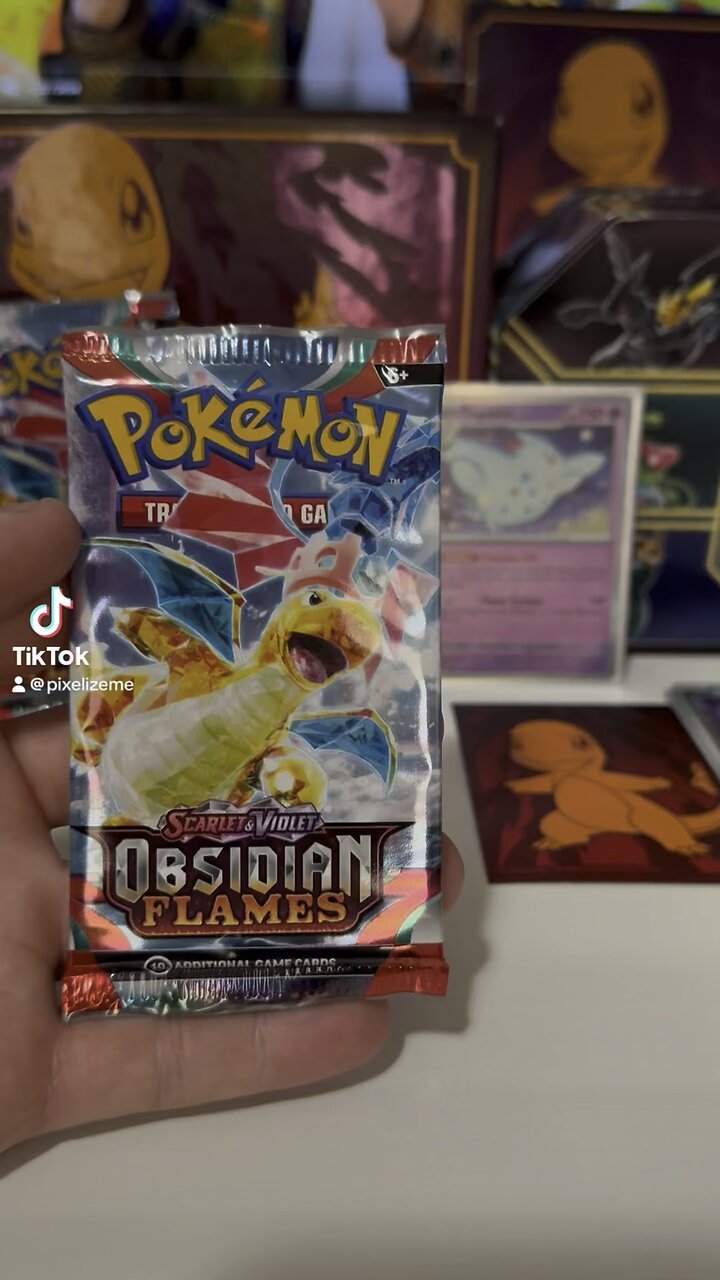 Pokemon Obsidian Flames Packs - Special Illustration Rare Charizard EX?