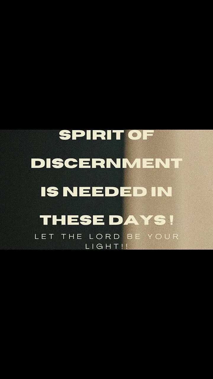 Spirit of Discernment is Needed! Cardi B video. Let the Lord Be Your ...