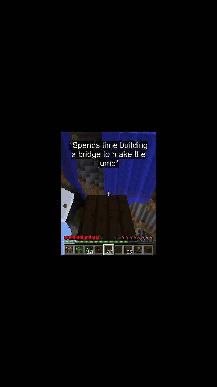 When The Worst Minecraft Player Tries The Jump