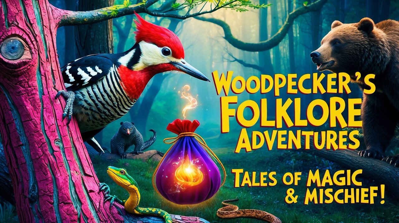 Woodpecker Folklore: Tales of Rattlesnake, Bear Claws, Rabbit Magic ...