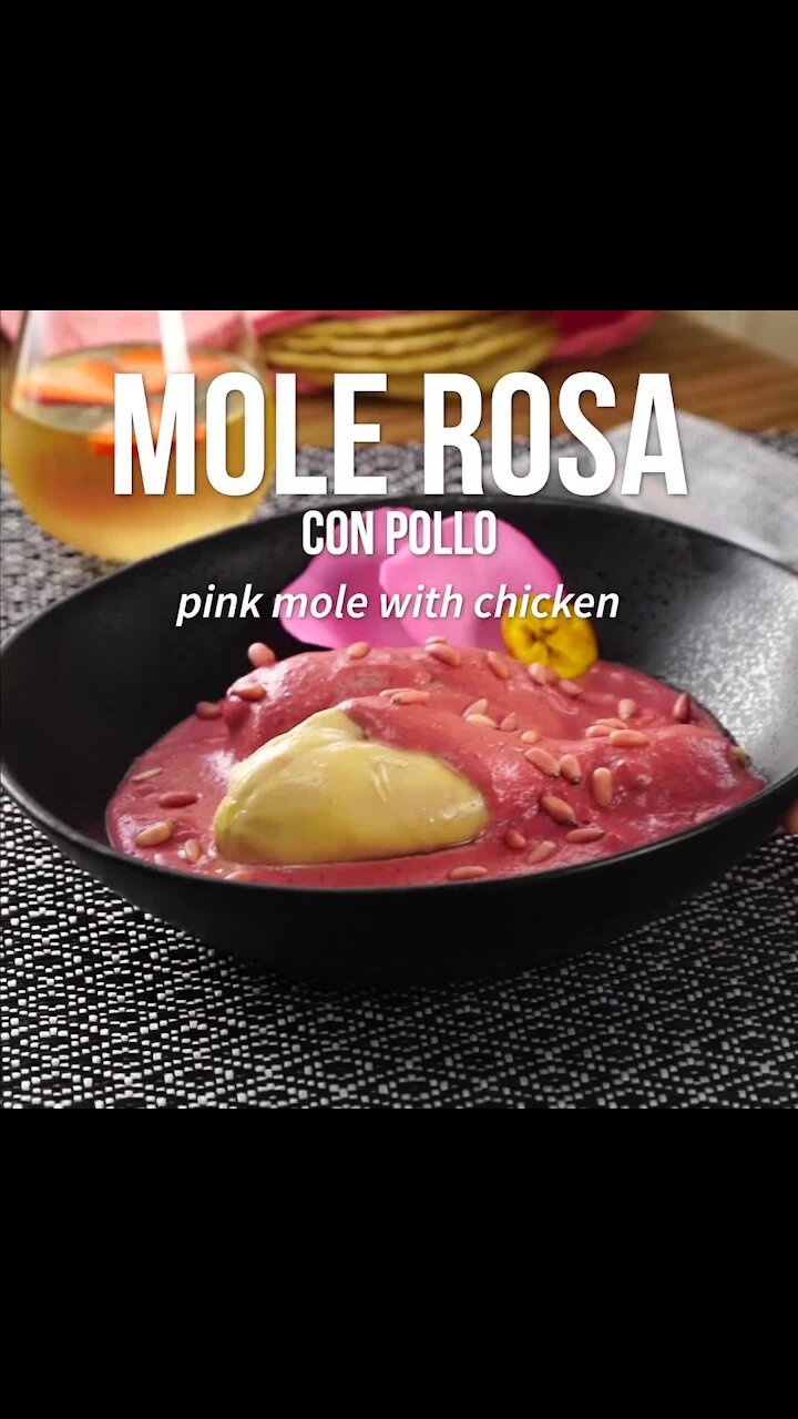 Mole Rosa with Chicken