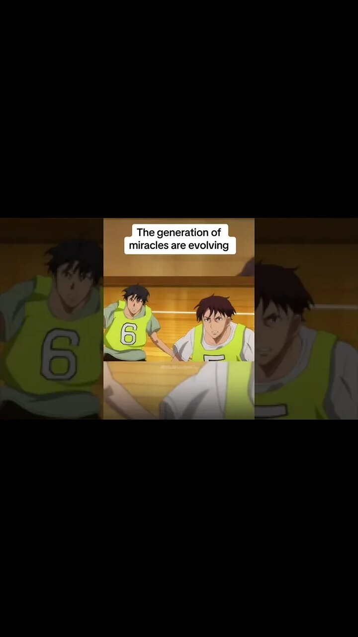 The generation of miracles are evolving 😬 #anime #kurokonobasket #fyp