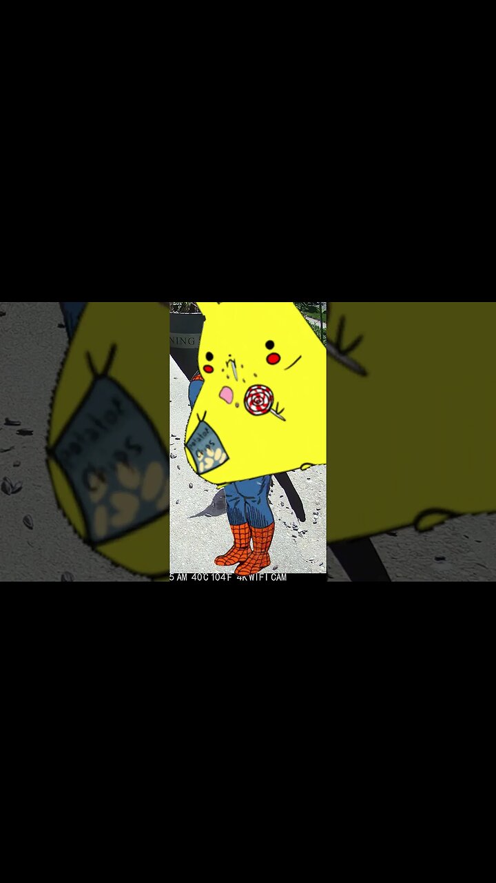Fat Spider Man Vs Fat Pikachu! 😎