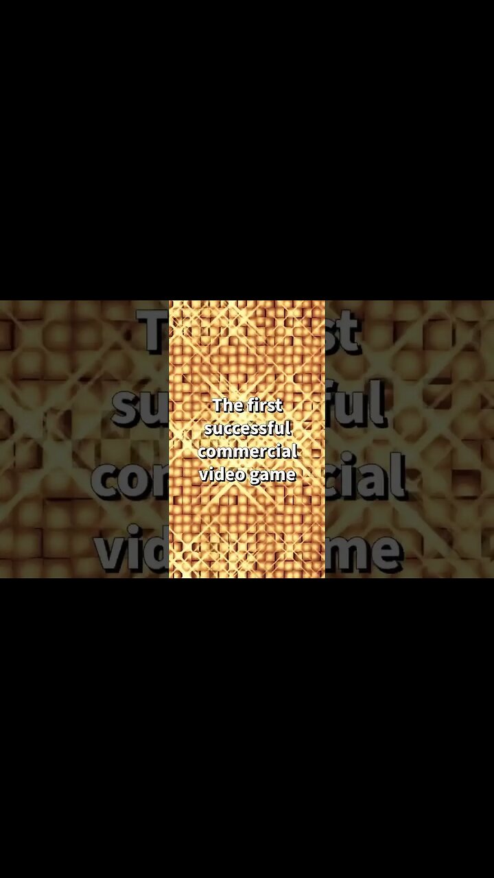 The First Commercial Video Game Ever Made - Can You Guess It? || # ...