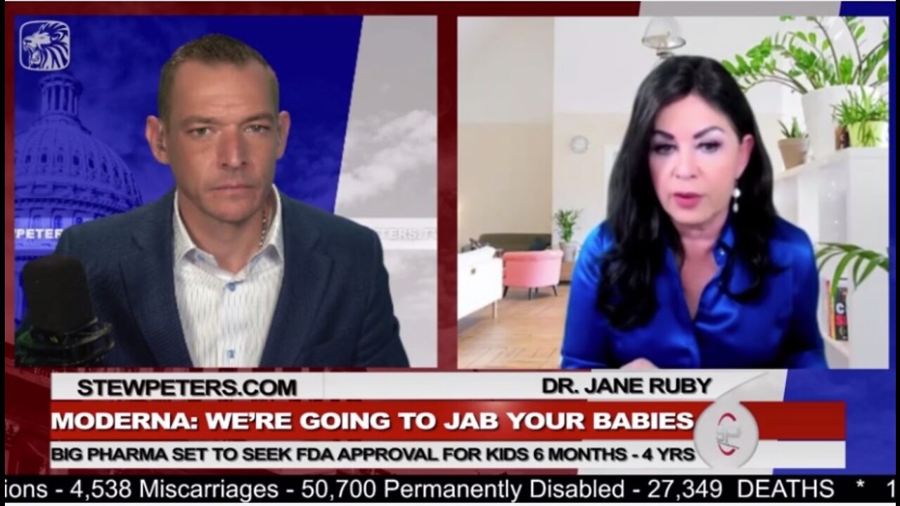 STEW PETERS SHOW 4/29/22 - Moderna is Coming For Your Babies