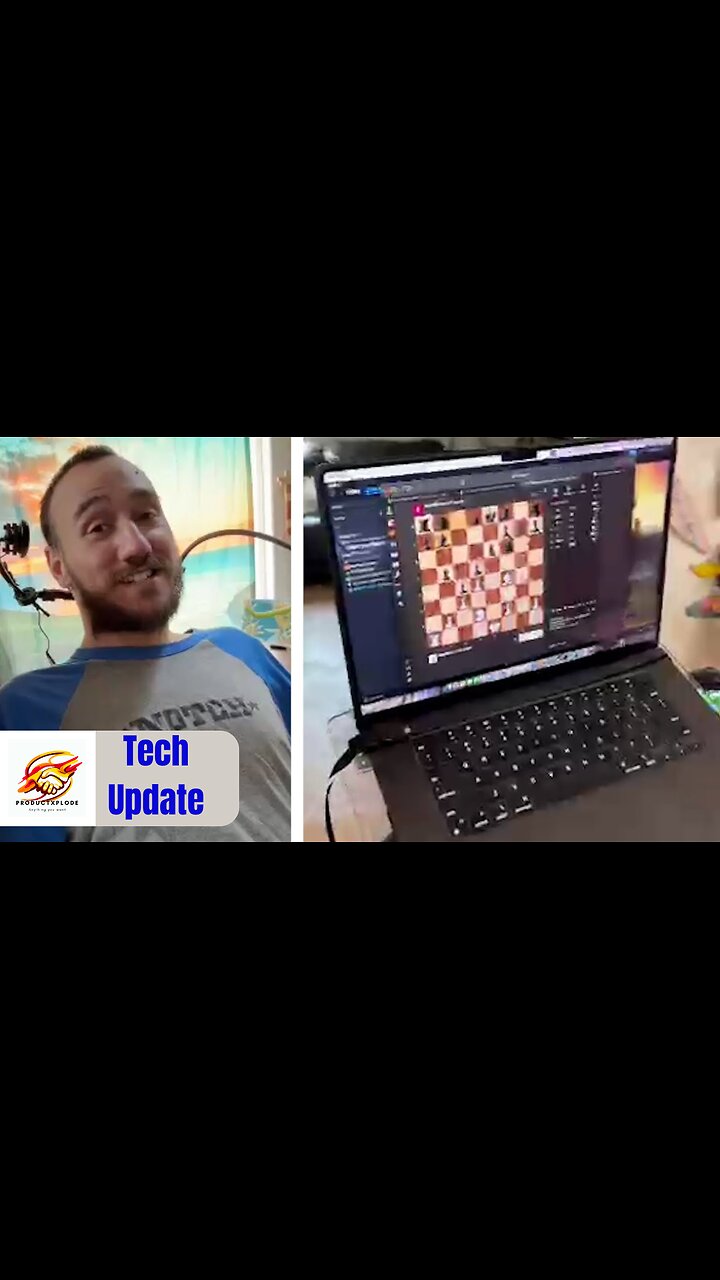 Elon musk's neuralink first patient play chess using brain implant 🤯