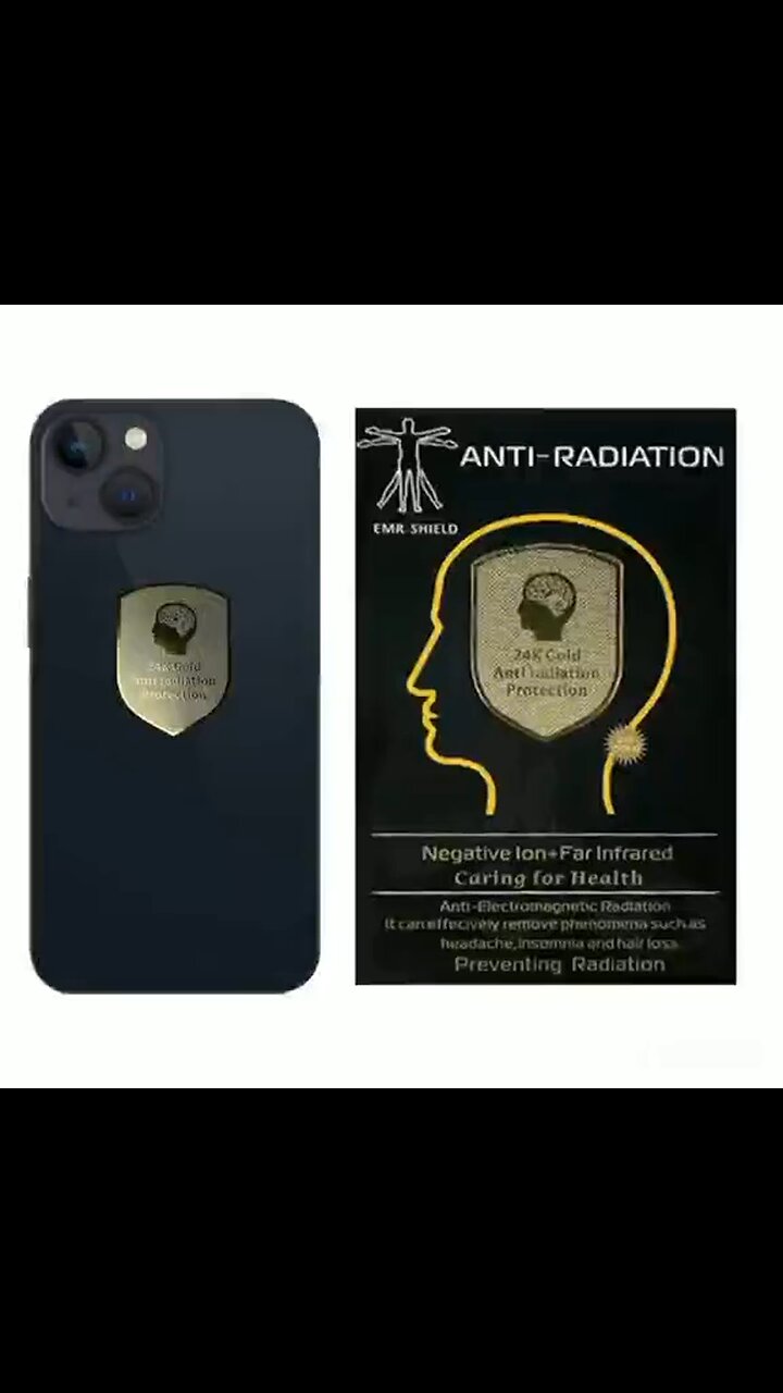 EMFDEFENSE™ Negative Ions Sticker!