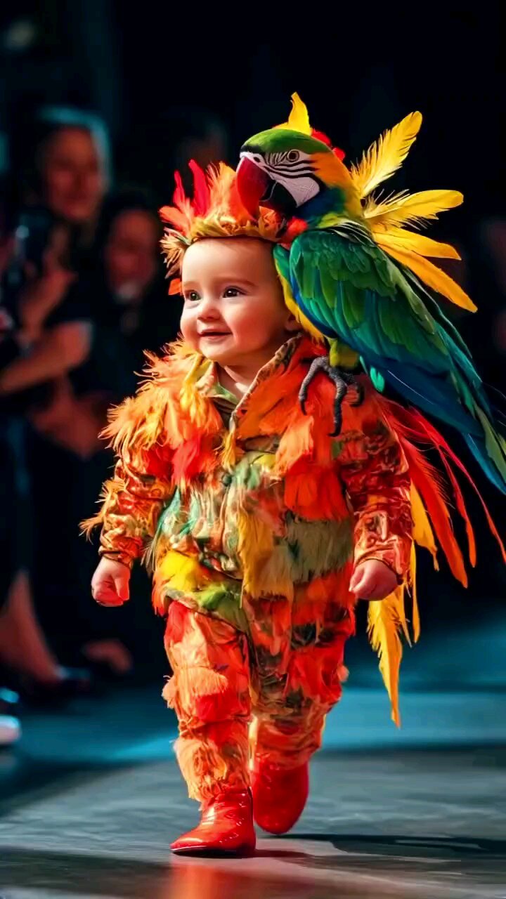Cute Baby Ramp Walk