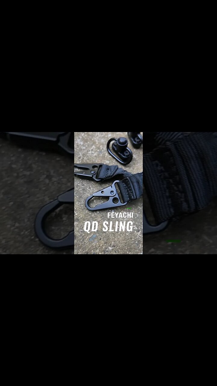 Budget QD sling drop test #pewpew #feyachi #tactical