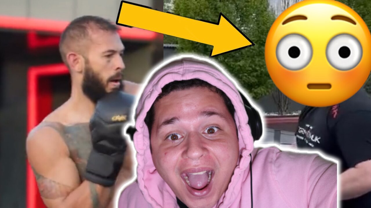 Andrew Tate LEAKED SPARRING FOOTAGE after JAIL release [reaction]