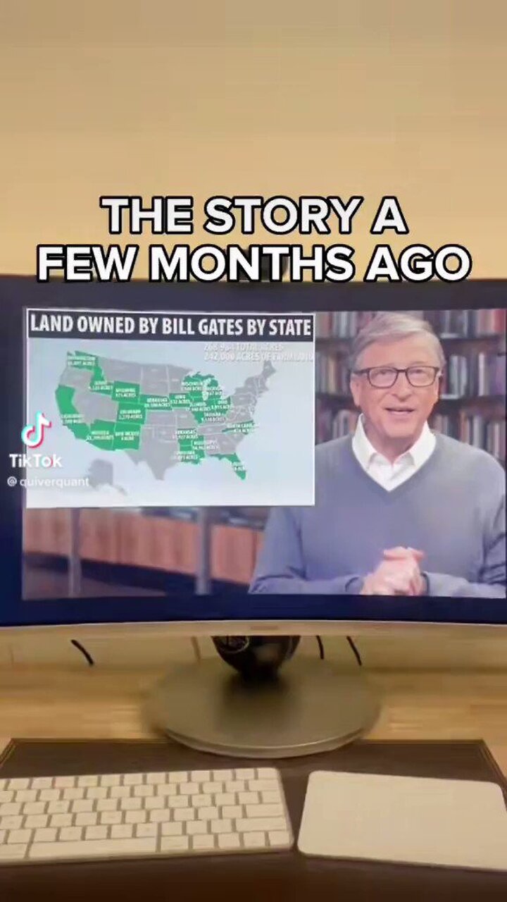 Bill GATES BUYING UP ALL THE US FARM LANDS (ECOLAB)