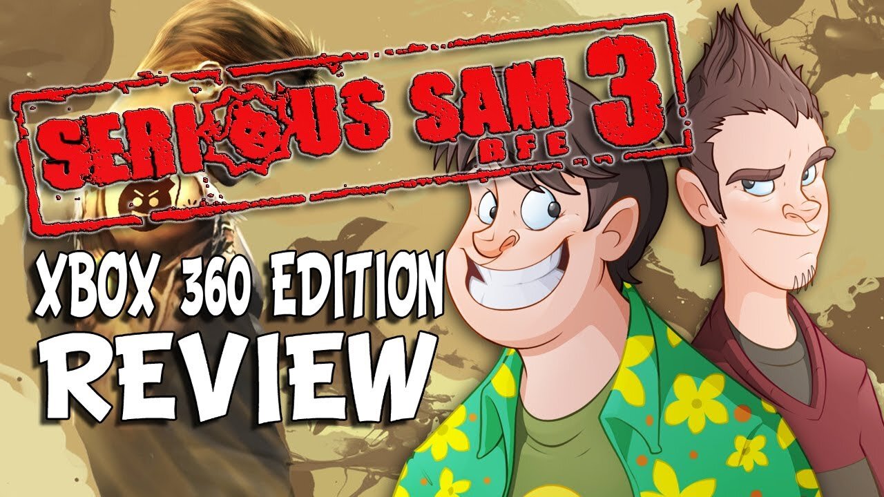 Serious Sam 3 (Xbox 360 Edition) Review / First Impressions (HD) Let's Play
