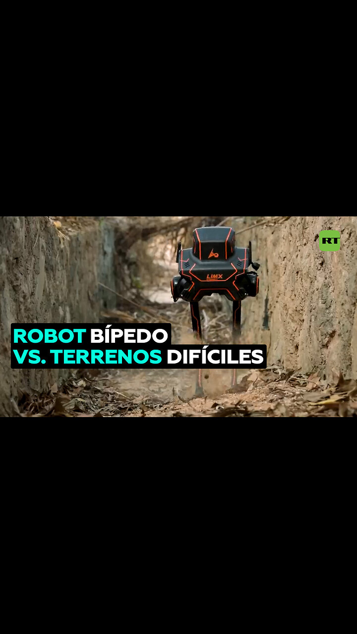 Robot bípedo se desenvuelve en lugares complicados incluso para los humanos