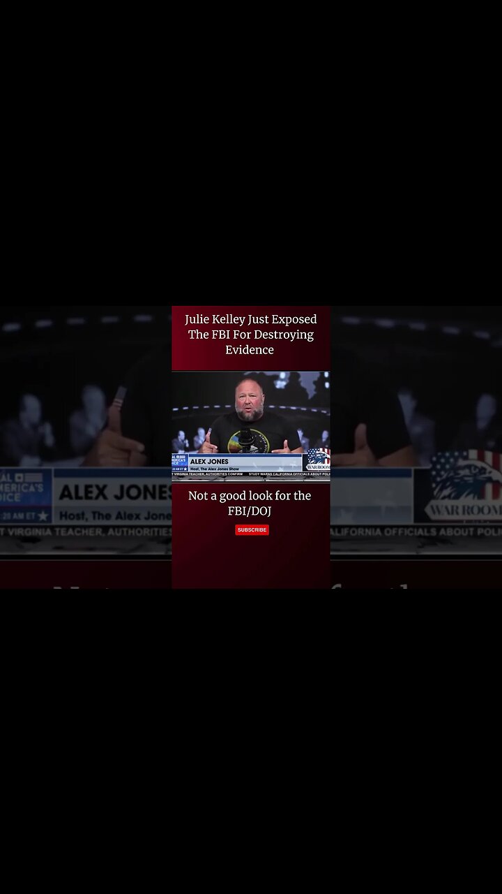 Julie Kelley Just Exposed The FBI For Destroying Evidence