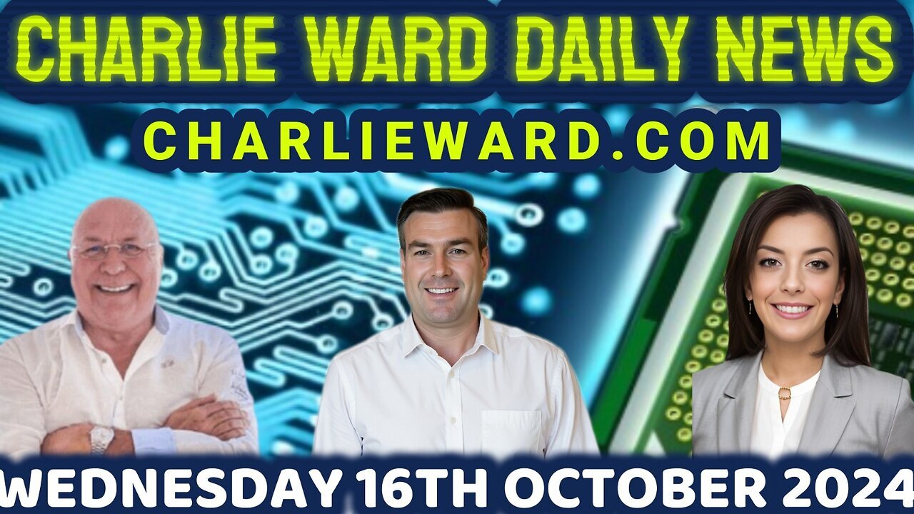 CHARLIE WARD DAILY NEWS WITH PAUL BROOKER & DREW DEMI - WEDNESDAY 16TH ...