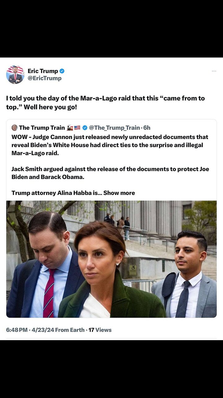 Donald Trump's stunning lawyer Alina Habba, 40,