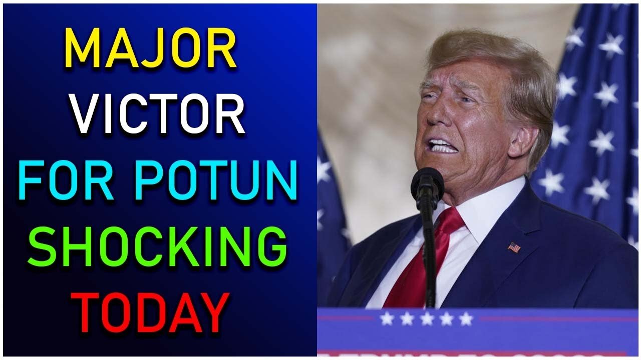 MAJOR VICTOR FOR POTUN SHOCKING UPDATE NOW | JUDY BYINGTON - TRUMP NEWS