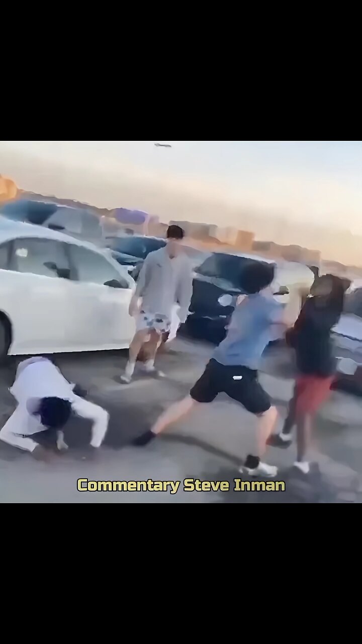 They tried to jump him and failed miserably