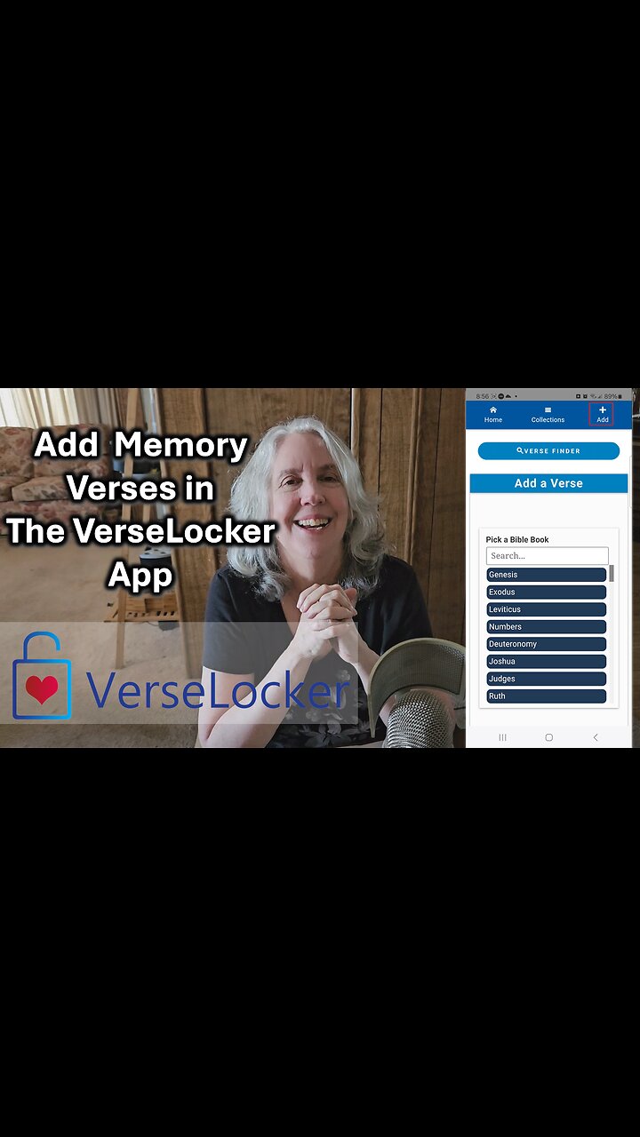 How to Add a Memory Verse to VerseLocker