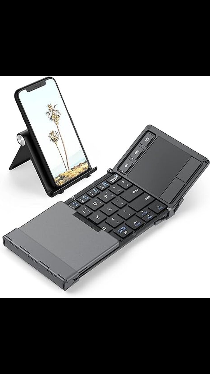 Iclever Bk08 Foldable Bluetooth Keyboard Pocket Sized Power For All Devices