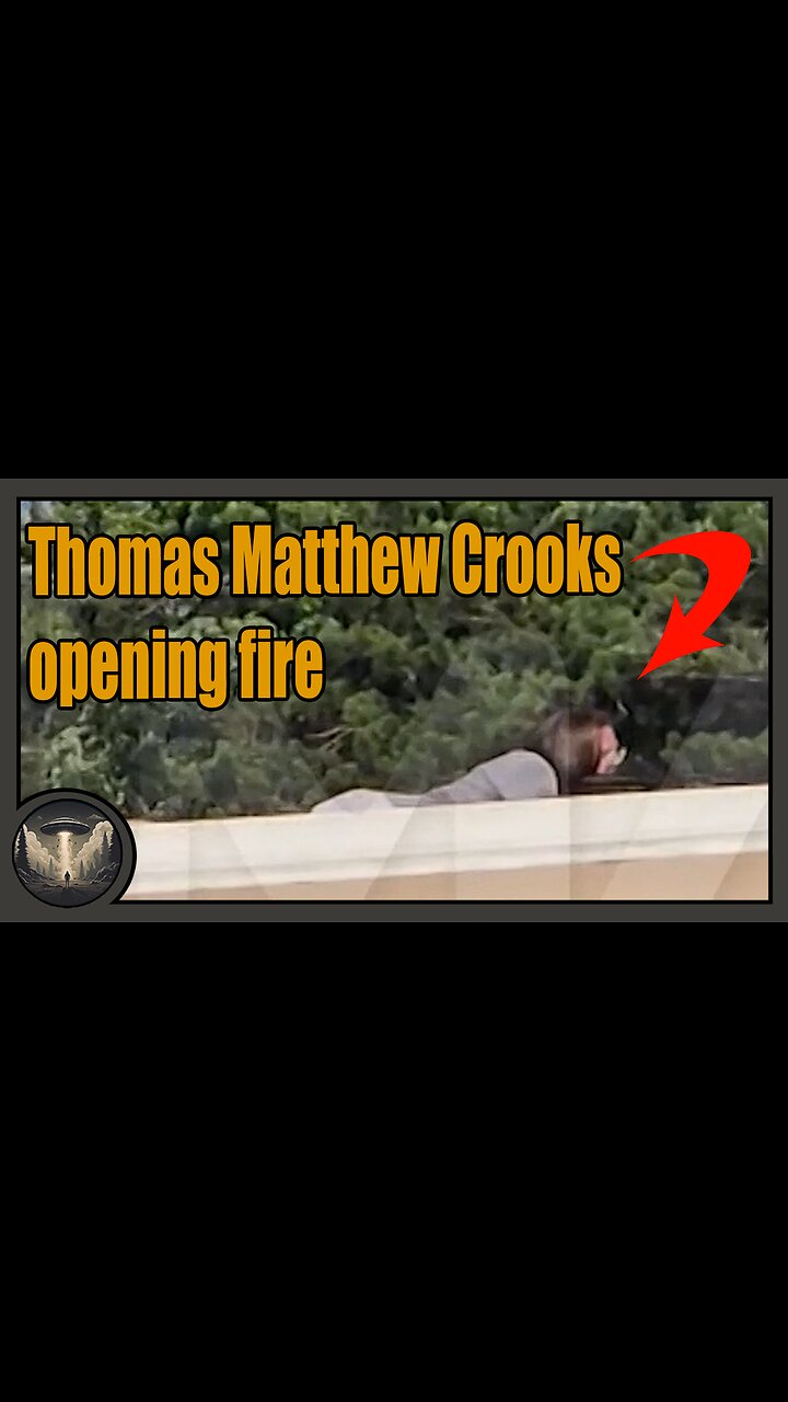 Donald Trump’s shooter Thomas Matthew Crooks opening fire