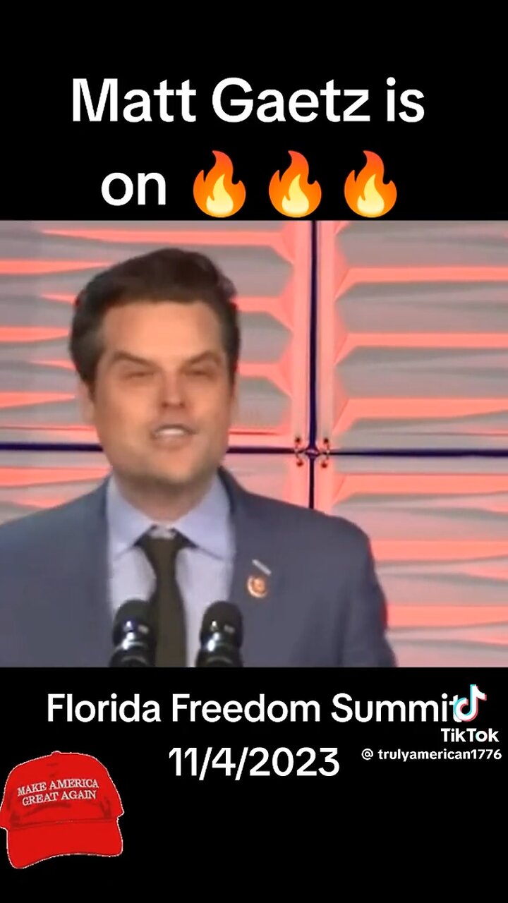 Matt Gaetz Talks About the Deep State and the New Republican Party!